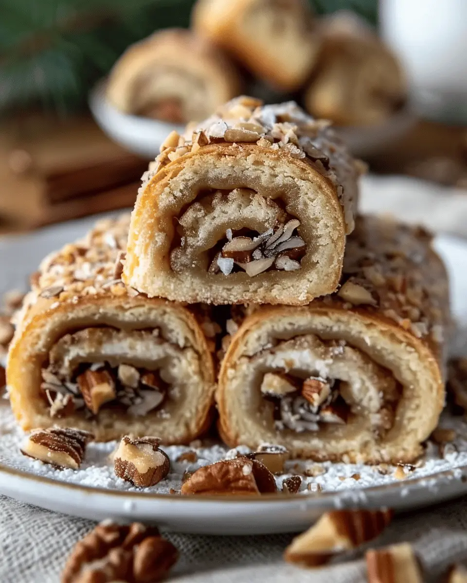 Cozy Italian Nut Roll Cookies Recipe
